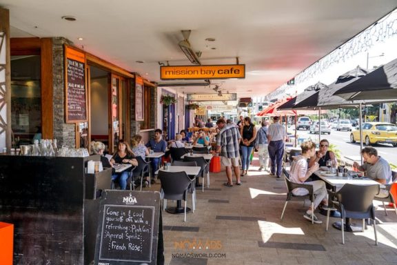 Mission Bay Auckland, a few minutes by bus from Auckland CBD